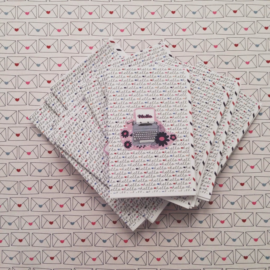 My pen pal mini zine - The Paper Trail Diary