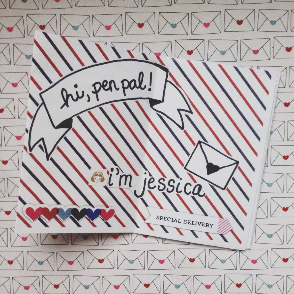 My pen pal mini zine – The Paper Trail Diary