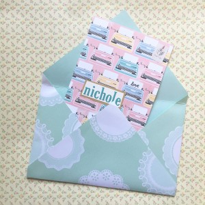 Making folder letters – The Paper Trail Diary